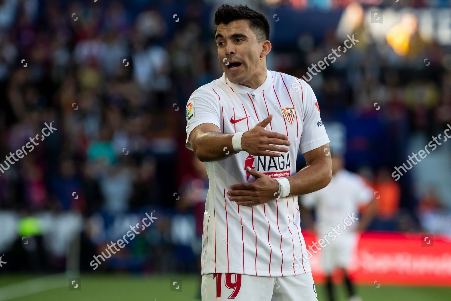 Marcos Javier Acuna Sevilla Fc During Editorial Stock Photo - Stock ...