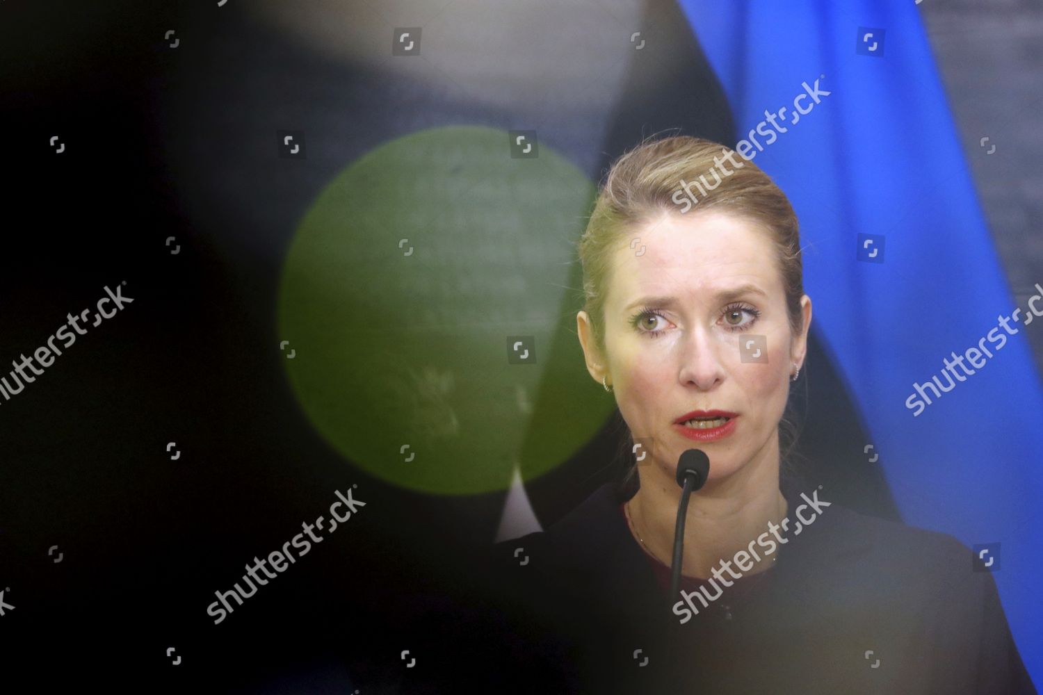 Estonian Prime Minister Kaja Kallas Attends Editorial Stock Photo ...
