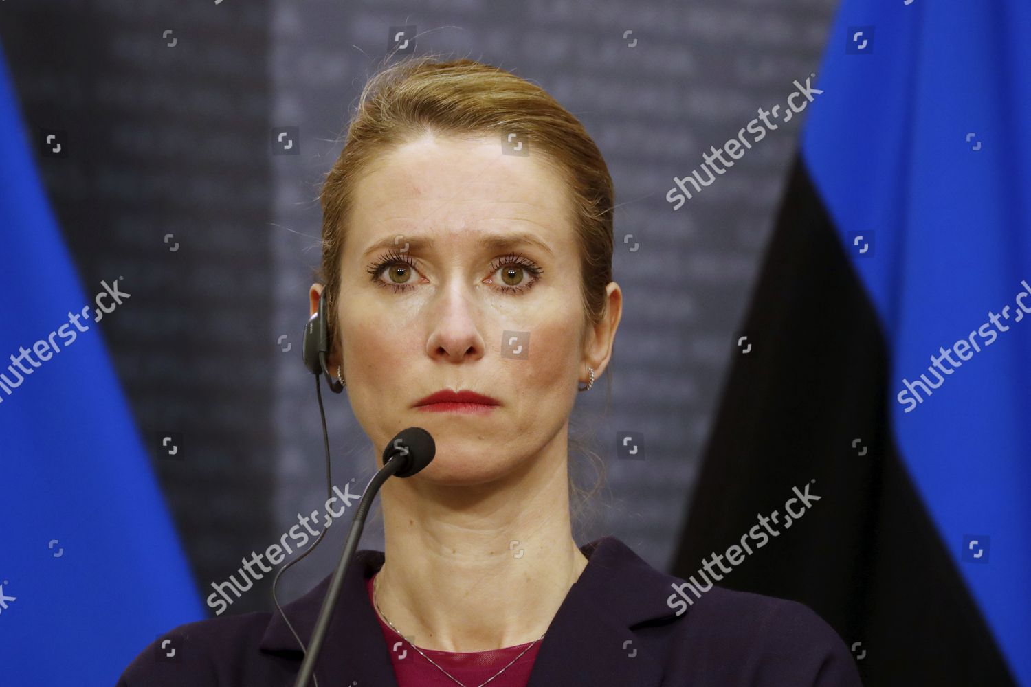 ESTONIAN PRIME MINISTER KAJA KALLAS ATTENDS Editorial Stock Photo ...