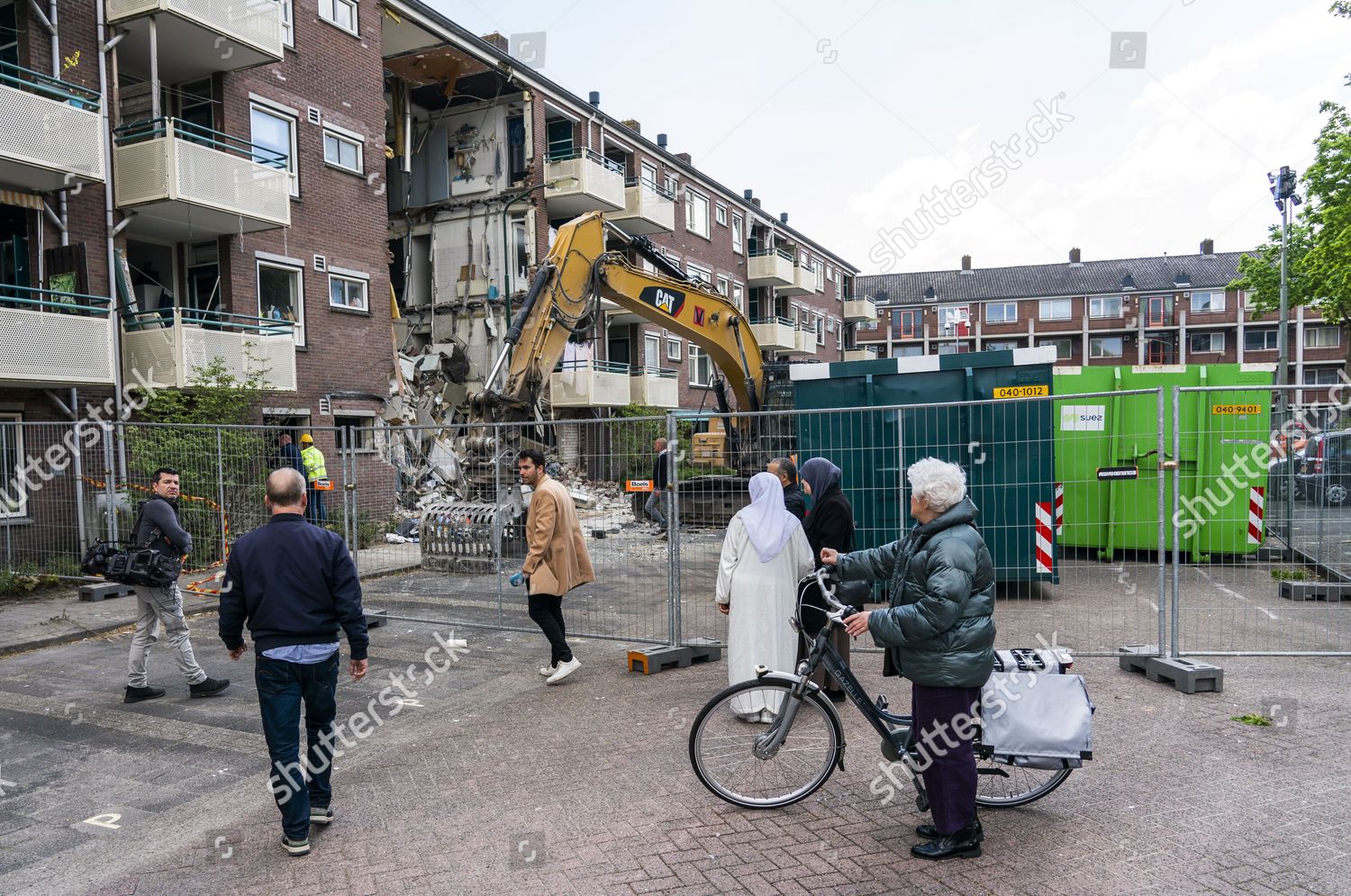 Damage After Two Explosions Apartment Building Editorial Stock Photo ...