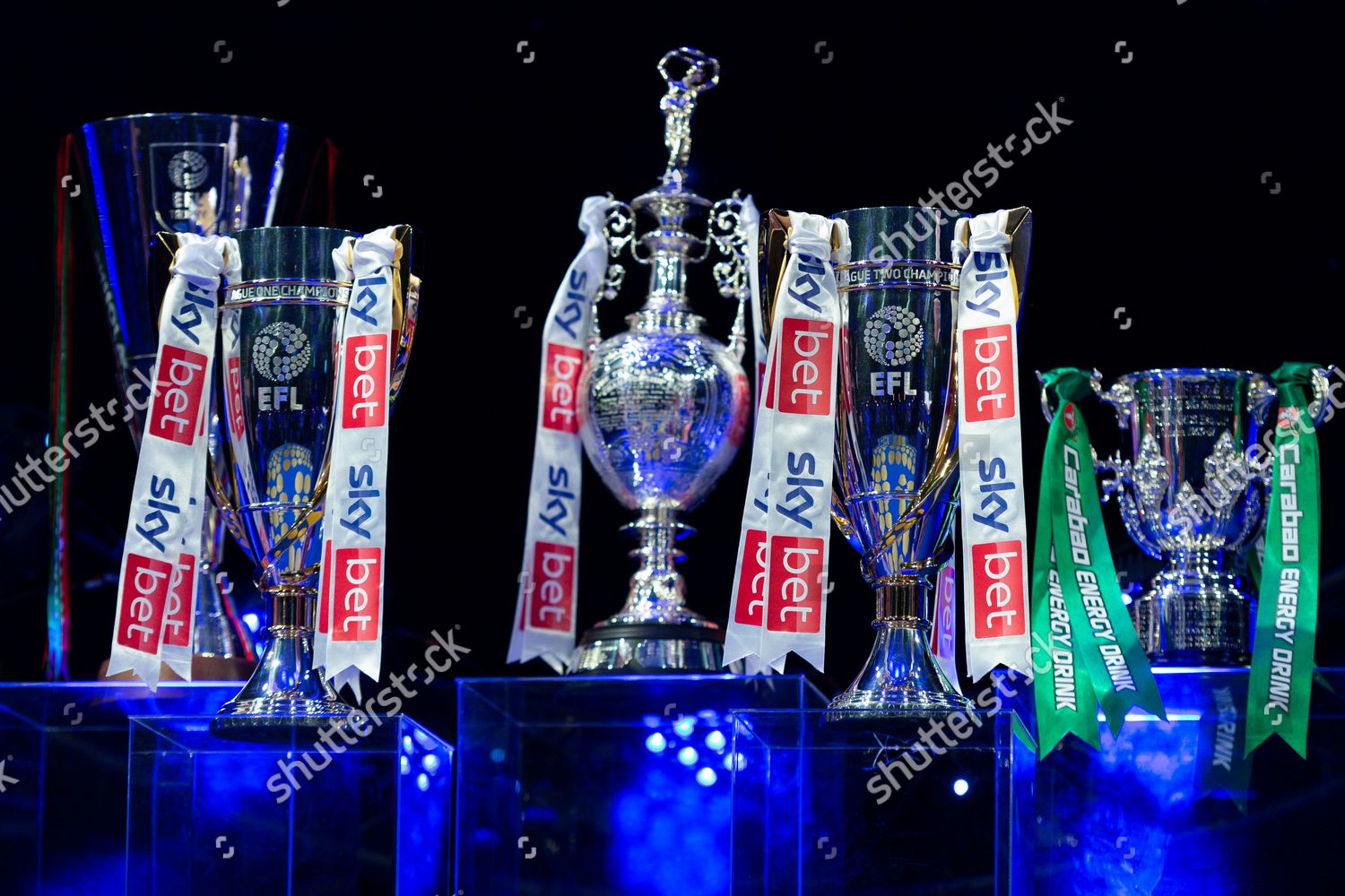 Efl Awards 2022 Efl Trophies On Editorial Stock Photo - Stock Image ...