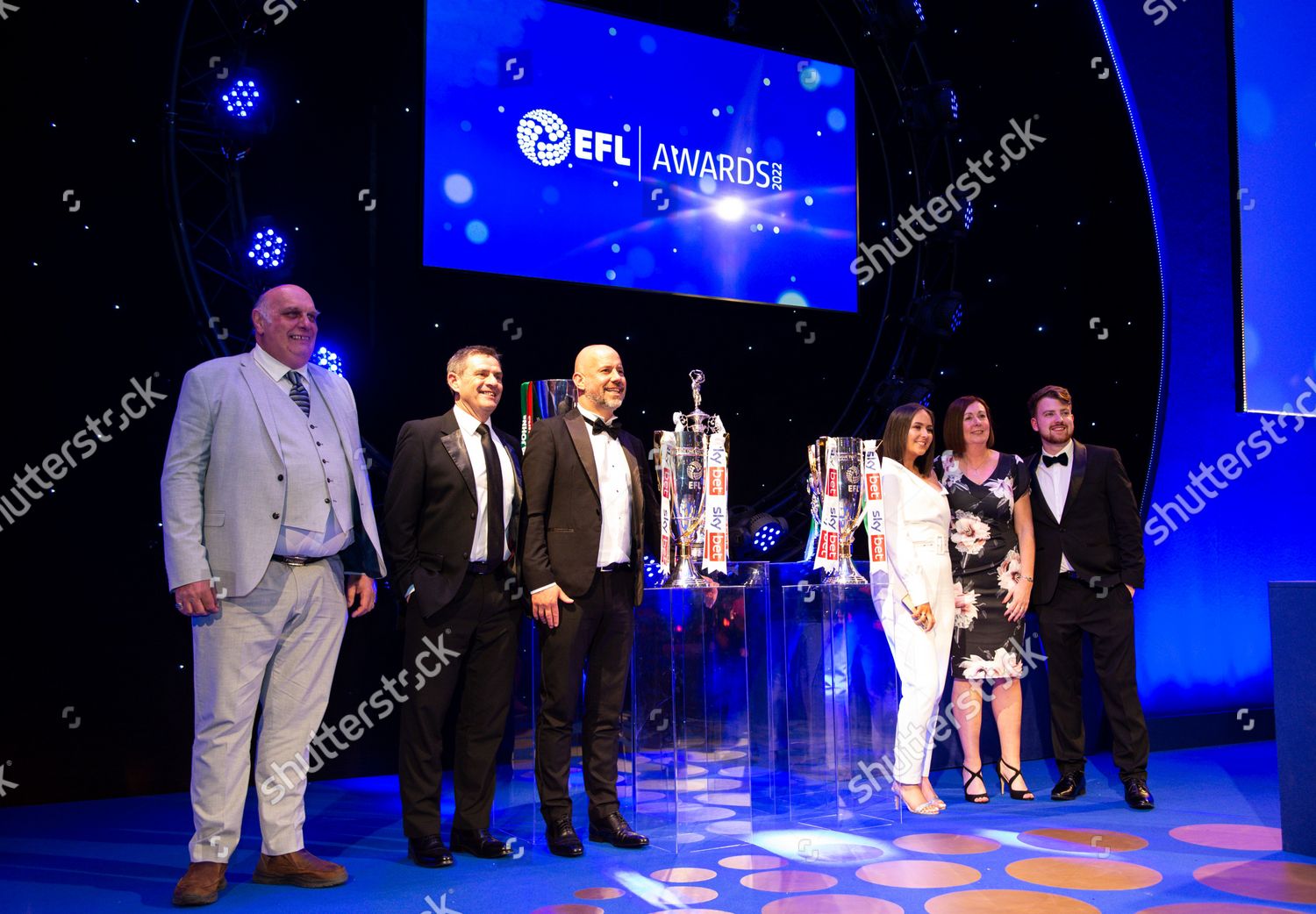 Efl Awards 2022 Guests Pose Efl Editorial Stock Photo - Stock Image ...