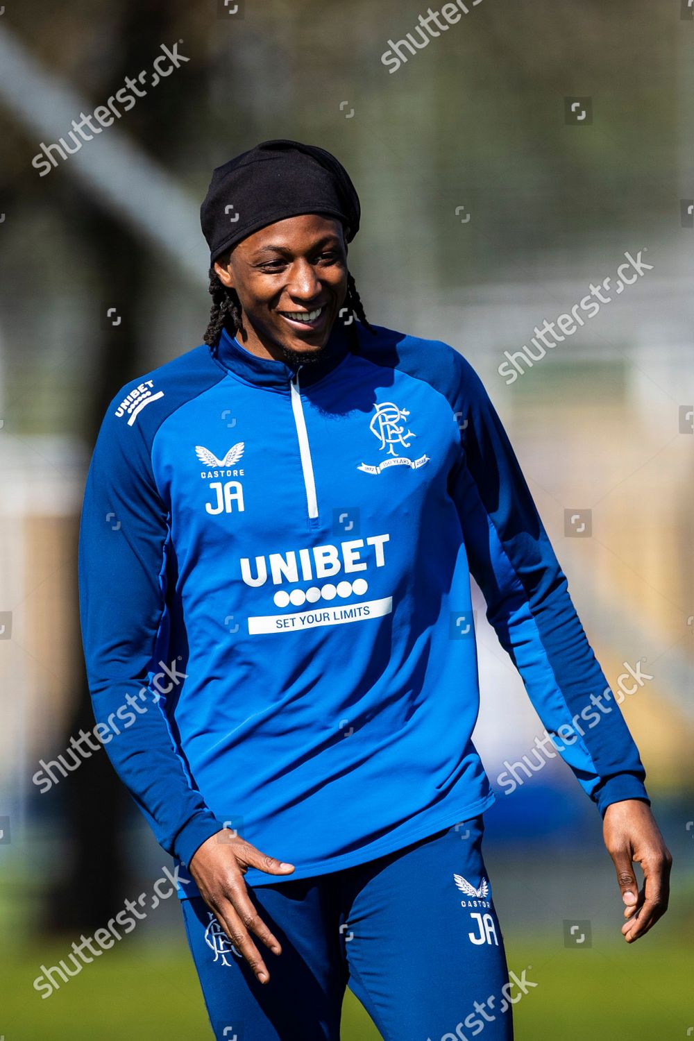 Joe Aribo Rangers Training Rangers Training Editorial Stock Photo ...