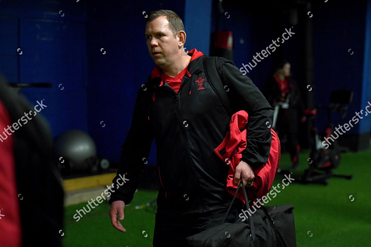 Wales Coach Ioan Cunningham Arrives Editorial Stock Photo - Stock Image ...