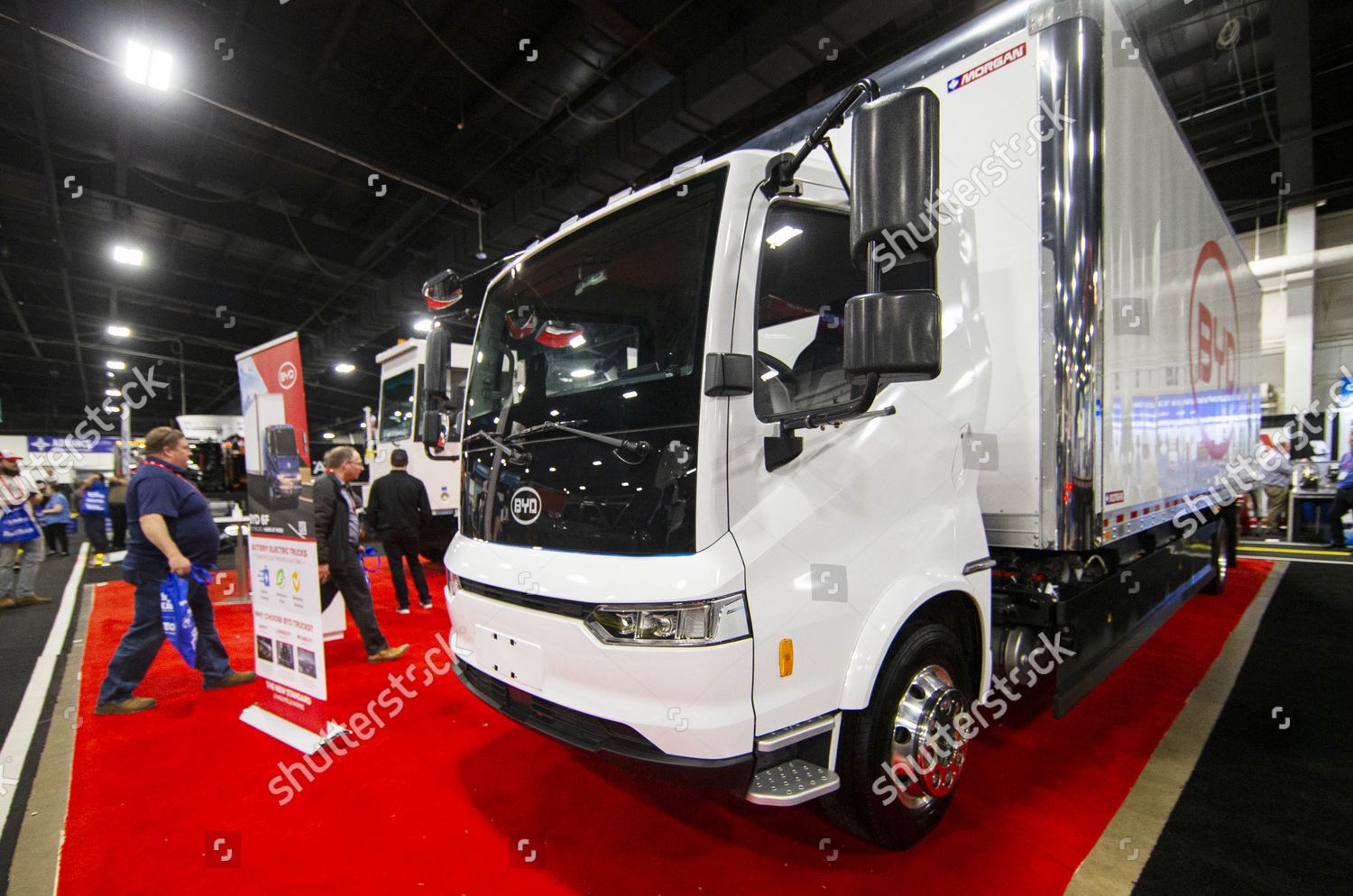 Byd 6f Electric Truck On Display Editorial Stock Photo - Stock Image ...