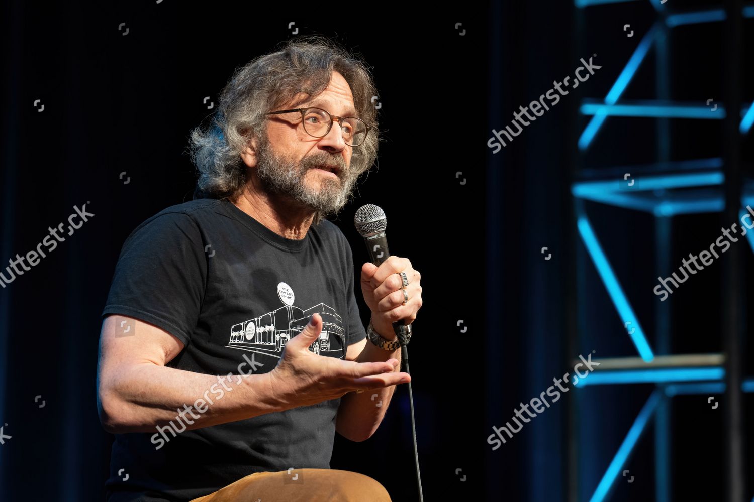 Comedian Marc Maron Performs Moontower Comedy Editorial Stock Photo ...