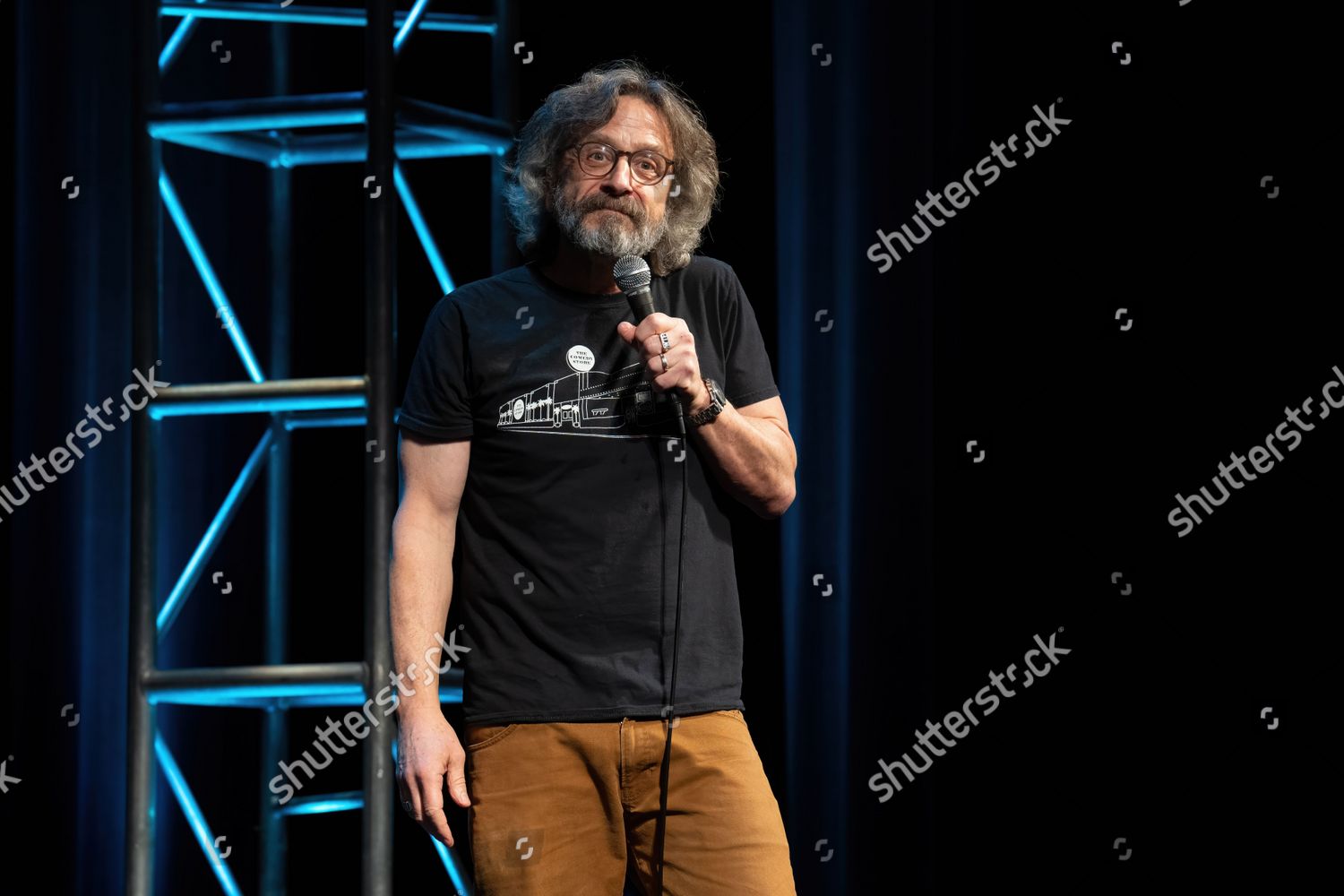 Comedian Marc Maron Performs Moontower Comedy Editorial Stock Photo ...