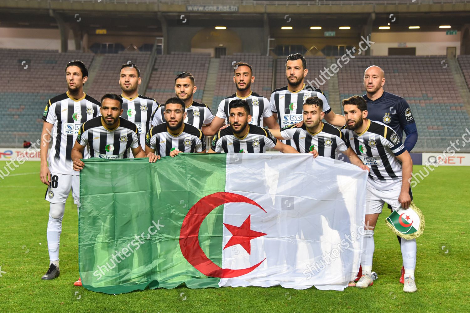 Es Setif Players Line Seen During Editorial Stock Photo - Stock Image ...
