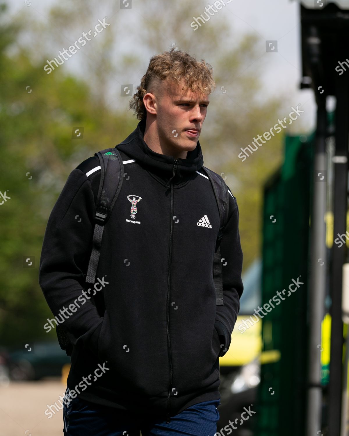 Louis Lynagh Harlequins Arrives Stadium Prior Editorial Stock Photo ...