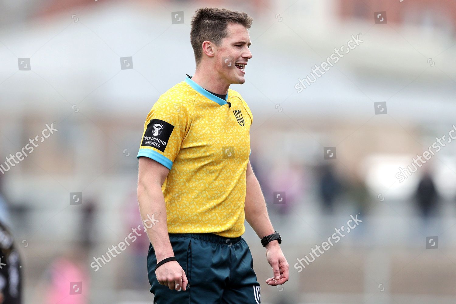 Dragons Vs Scarlets Referee Sam Grovewhite Editorial Stock Photo ...