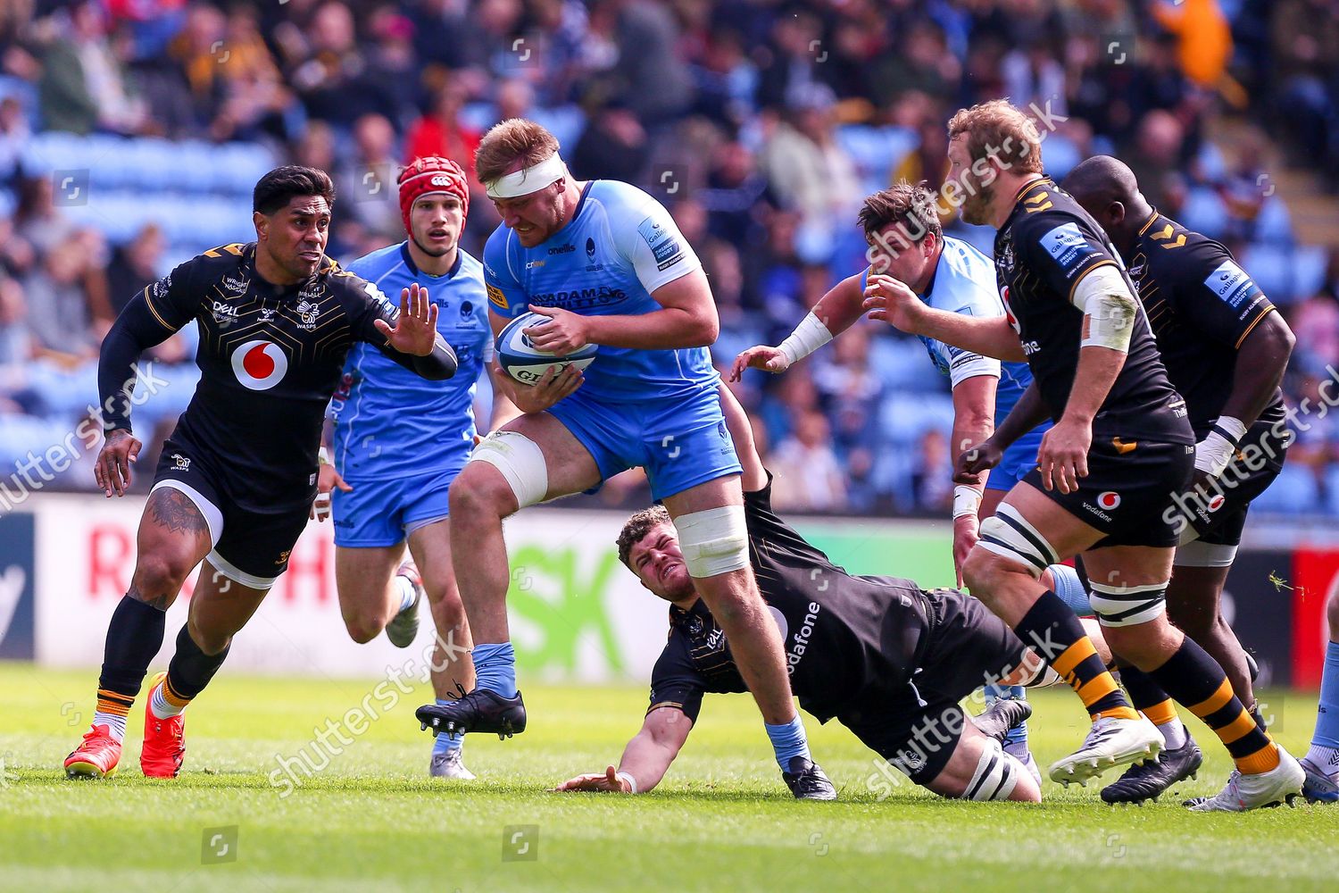 Joe Batley Worcester Warriors Carries Editorial Stock Photo - Stock ...