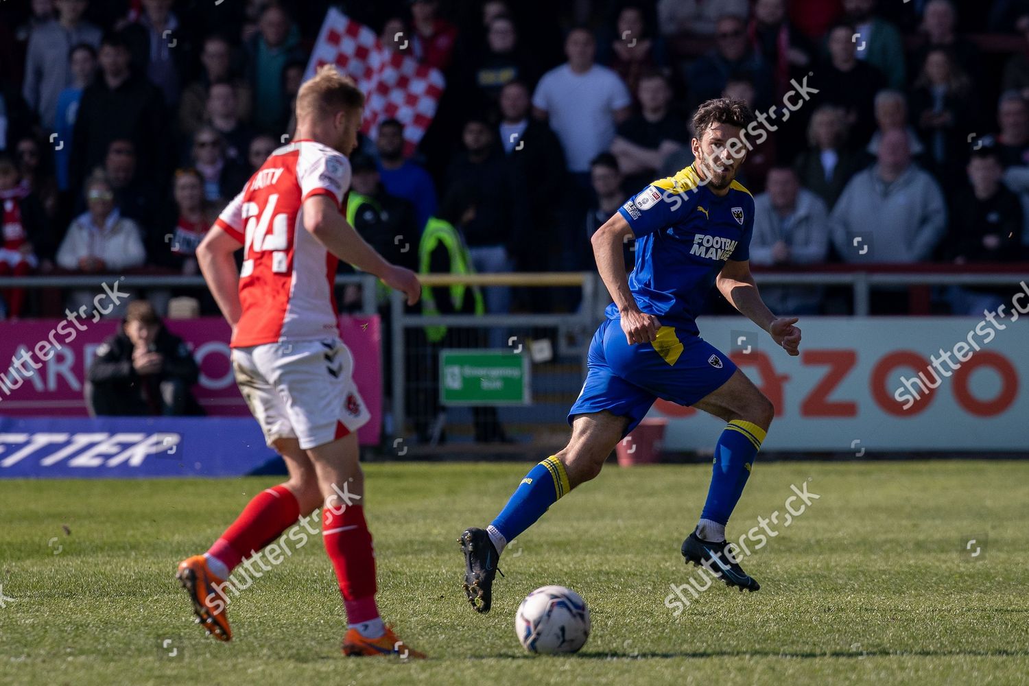 Afc Wimbledon Defender Will Nightingale 5 Editorial Stock Photo - Stock ...