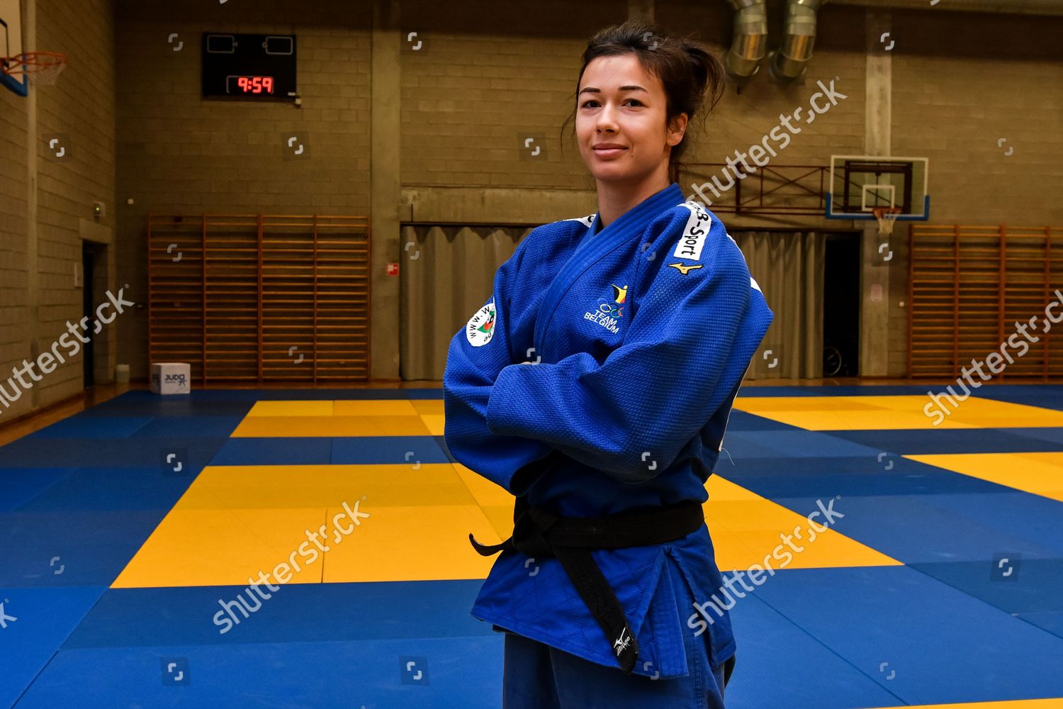 Belgian Gabriella Willems Pictured During Press Editorial Stock Photo ...