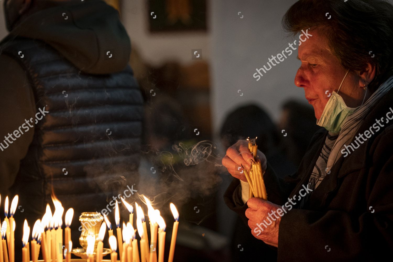 Epitaph Ceremony During Good Friday Orthodox Editorial Stock Photo ...