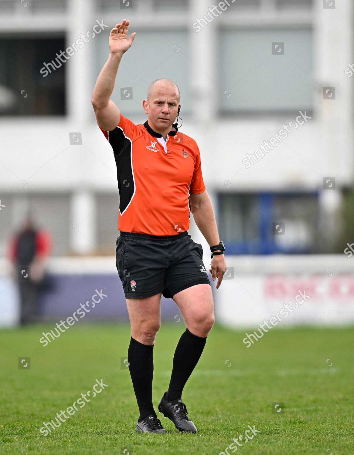 Nick Wood Referee During London Scottish Editorial Stock Photo - Stock ...