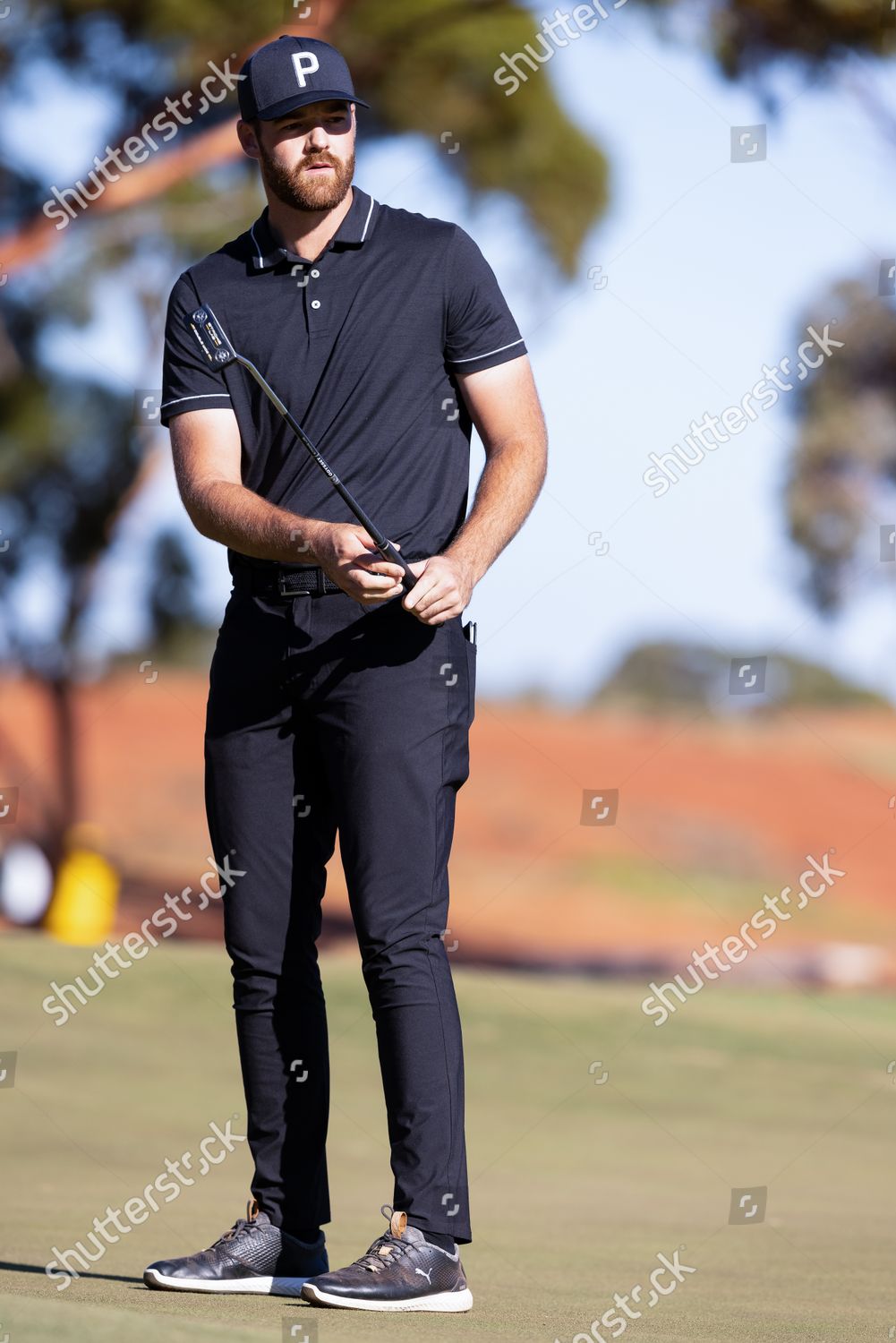 Haydn Barron Hits Shot Towards Second Editorial Stock Photo - Stock ...
