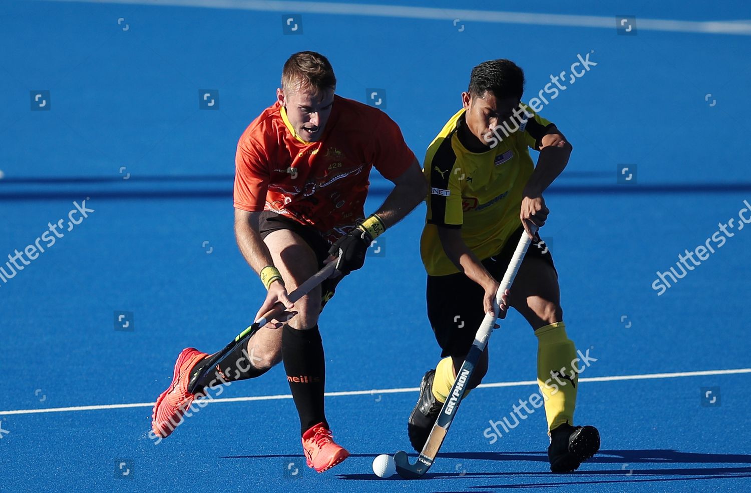 Josh Simmonds L Kookaburras Battles Ball Editorial Stock Photo - Stock ...