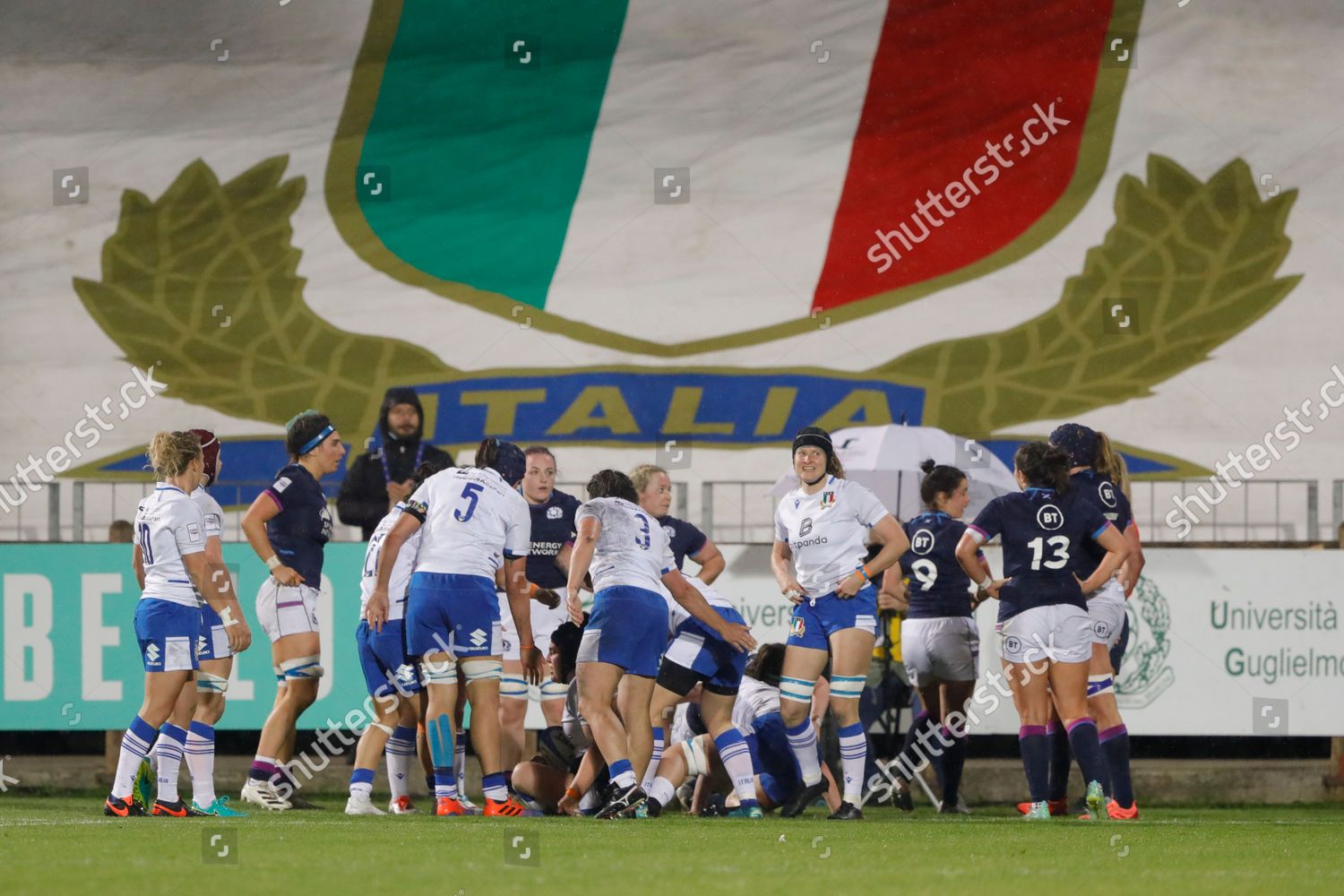Italy Get Over Tryline Score Try Editorial Stock Photo - Stock Image ...