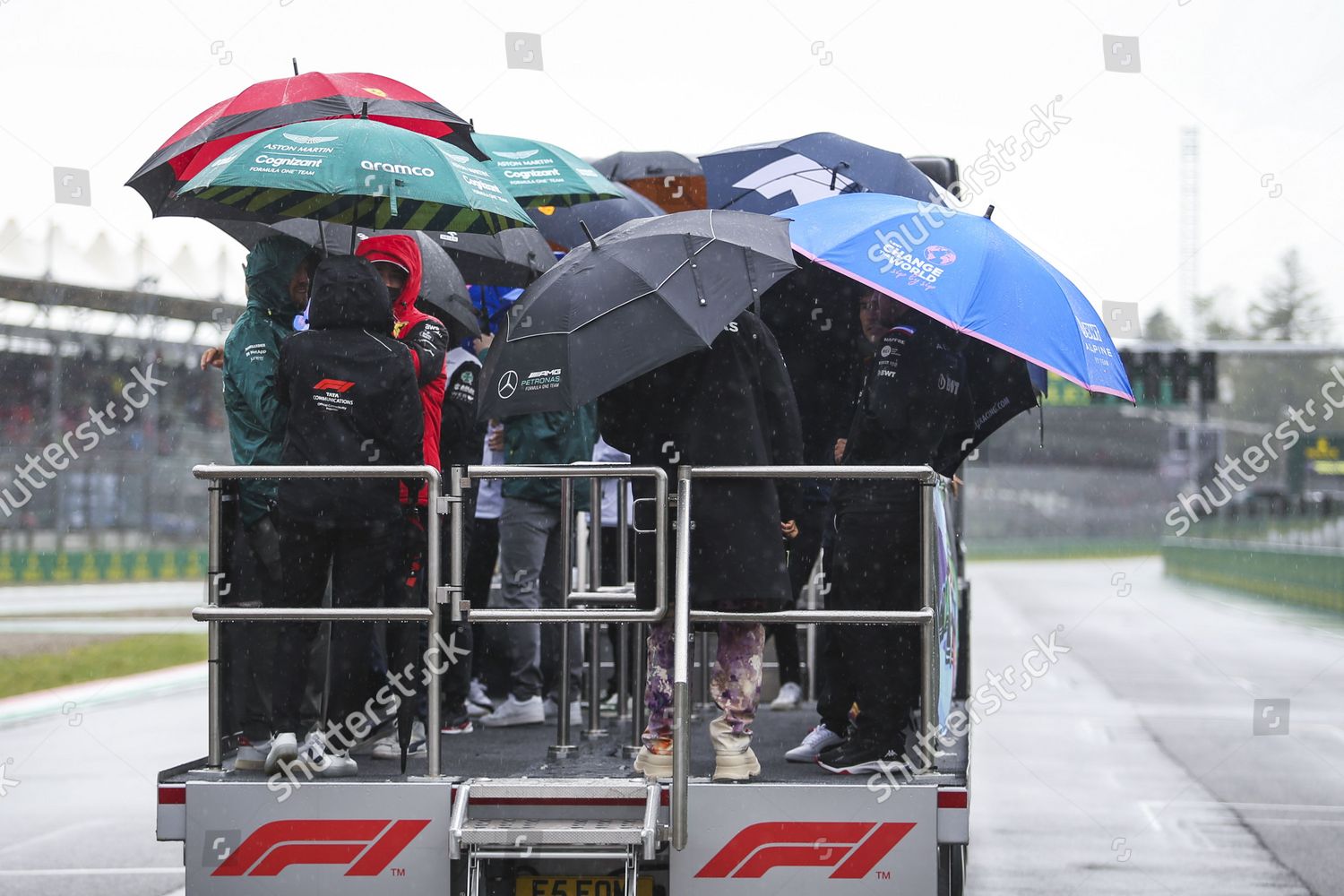 F1 Drivers Parade Editorial Stock Photo - Stock Image | Shutterstock
