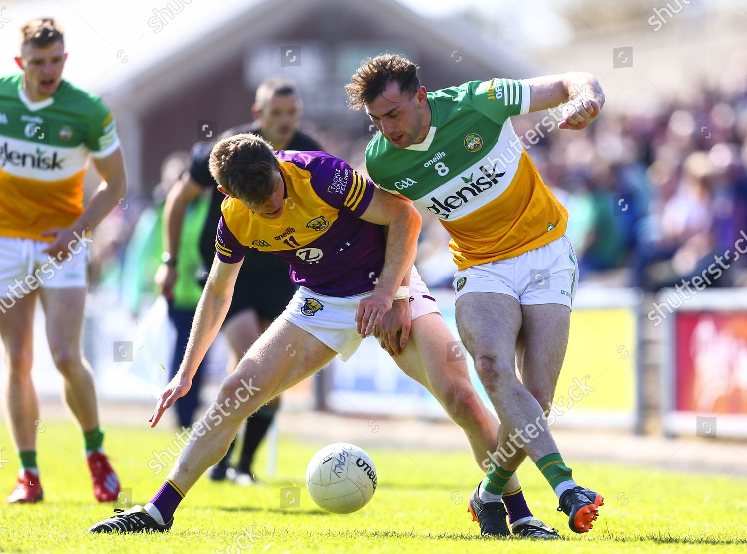 Wexford Vs Offaly Offalys Jordan Hayes Editorial Stock Photo - Stock ...