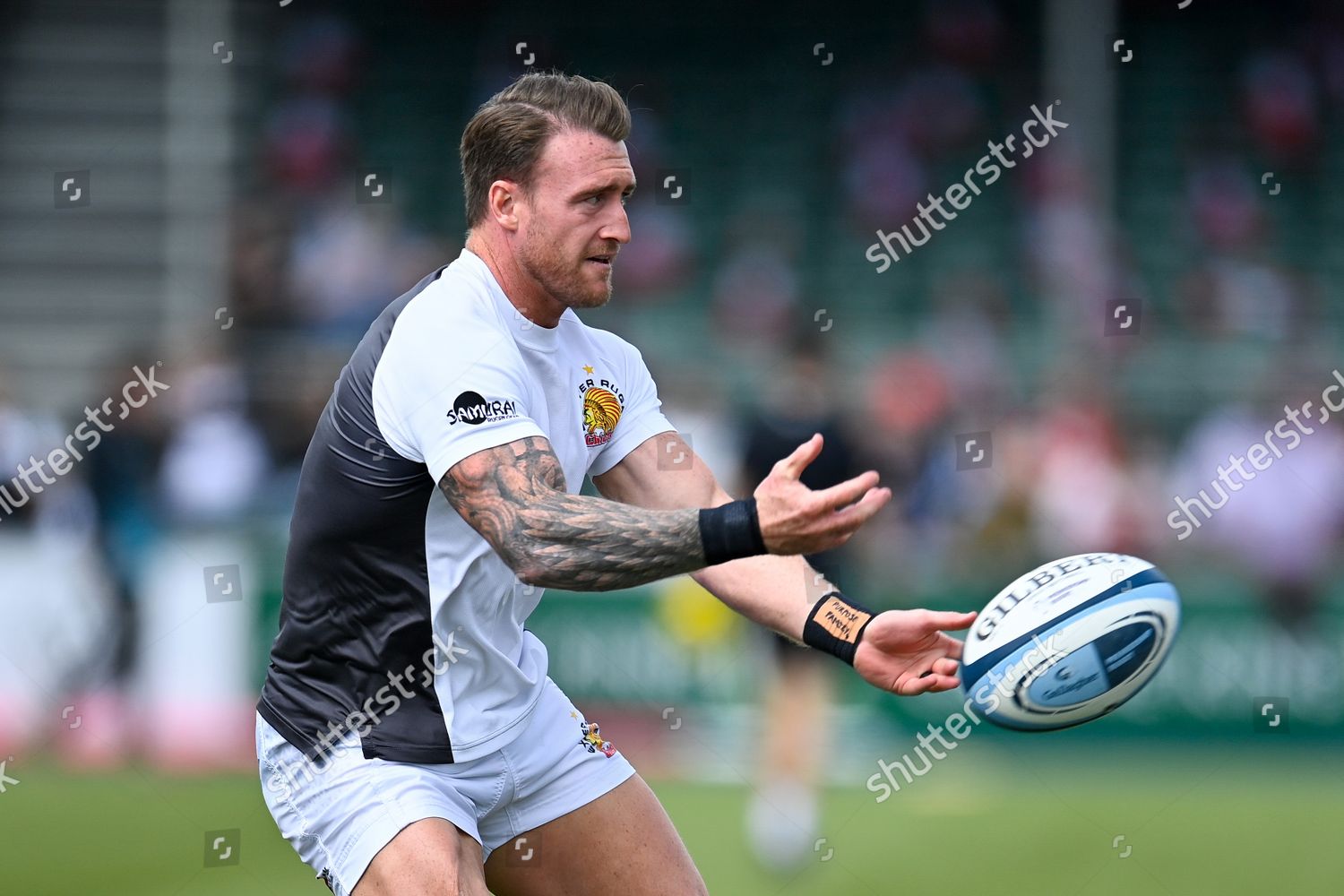 Stuart Hogg Exeter Chiefs Action During Editorial Stock Photo - Stock ...
