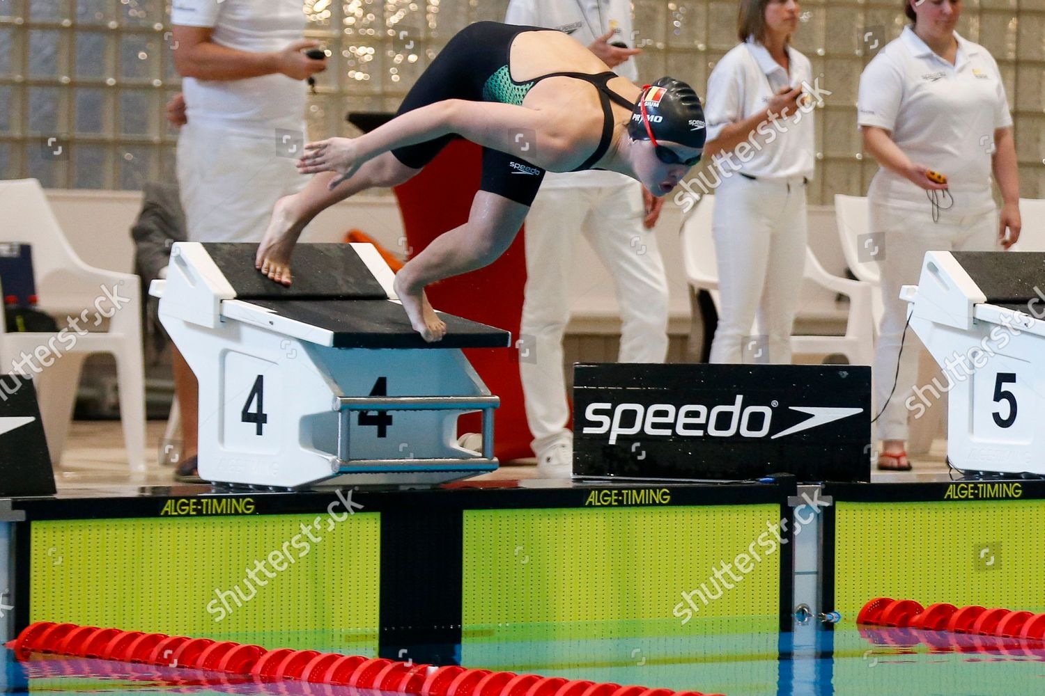 Grace Palmer Pictured During Belgian Swimming Editorial Stock Photo ...