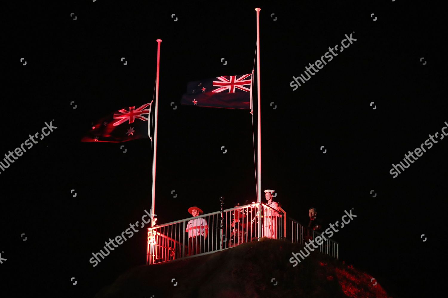 Flags Seen Half Mast On Elephant Editorial Stock Photo - Stock Image ...