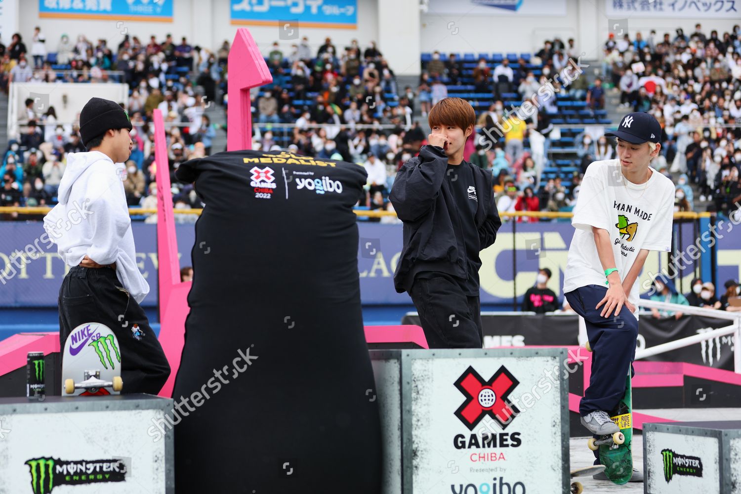 L R Daiki Ikeda Yuto Horigome Editorial Stock Photo - Stock Image | Shutterstock