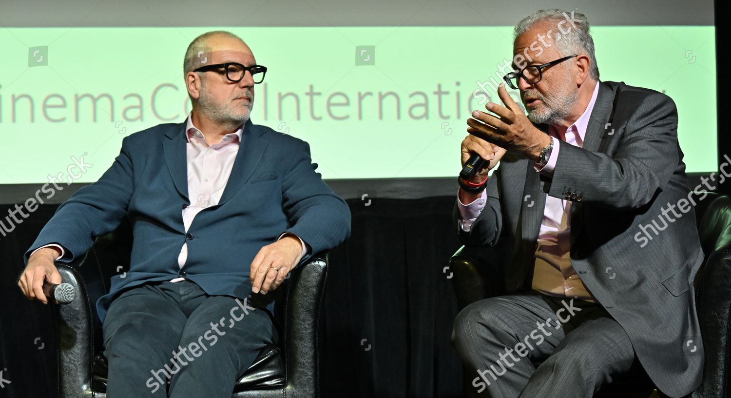 Steve Knibbs Martin Moszkowicz Editorial Stock Photo - Stock Image ...