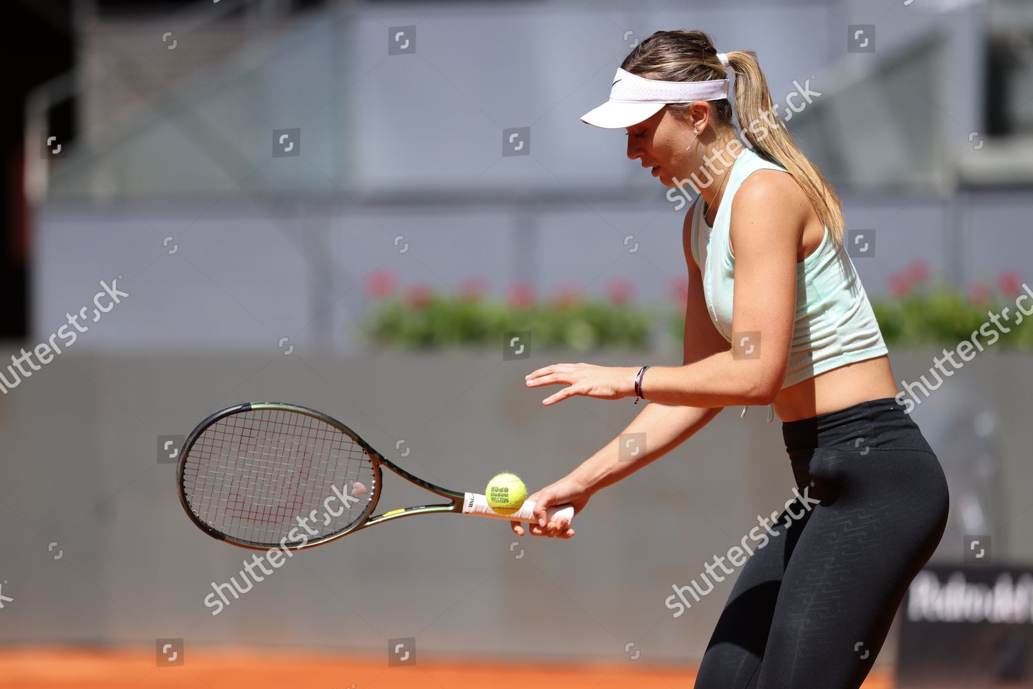 Paula Badosa Spain Practice During Her Editorial Stock Photo - Stock ...