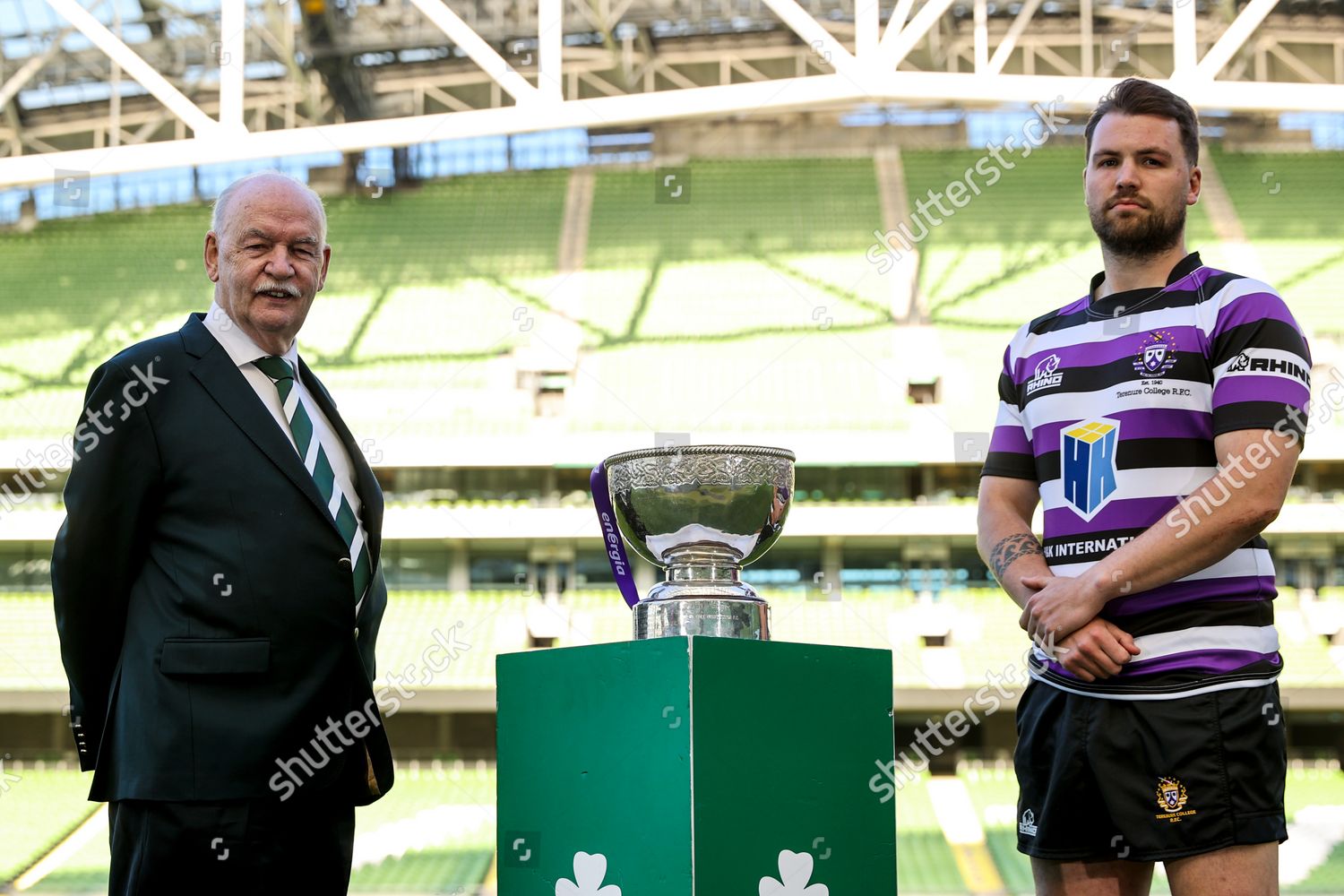 Pictured Irfu President Des Kavanagh Terenures Editorial Stock Photo ...