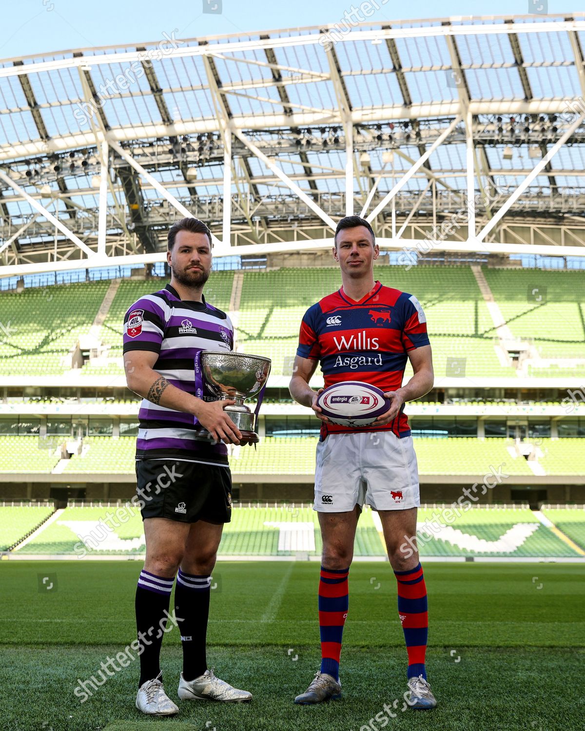 Pictured Terenures Harrison Brewer Clontarfs Matt Editorial Stock Photo ...