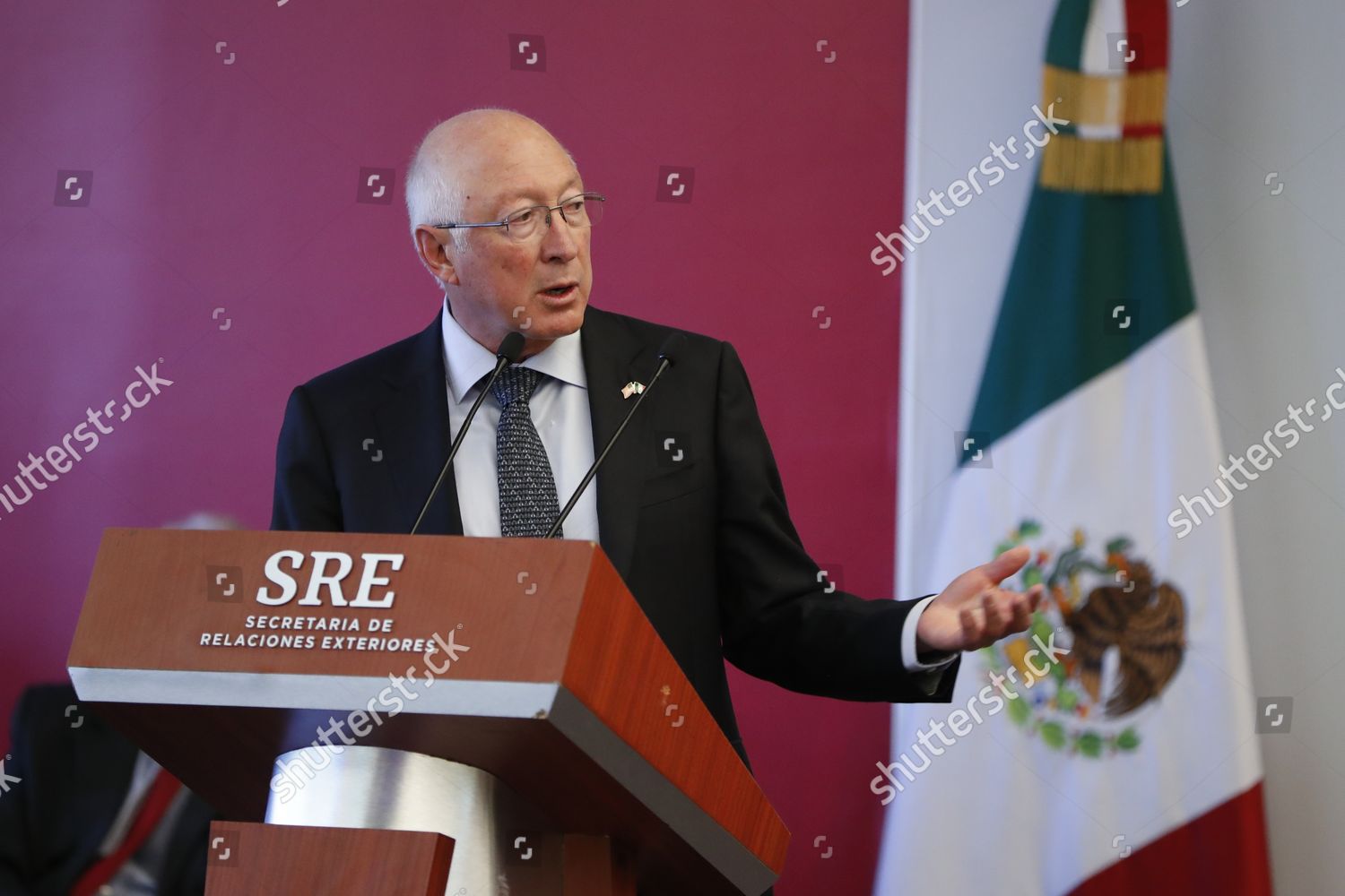 United States Ambassador Mexico Ken Salazar Editorial Stock Photo ...