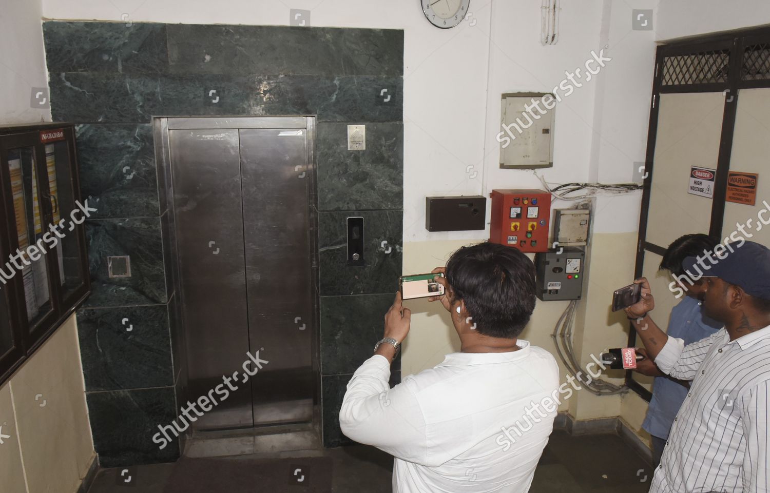 View Site Where Elevator Collapsed Ims Editorial Stock Photo - Stock ...