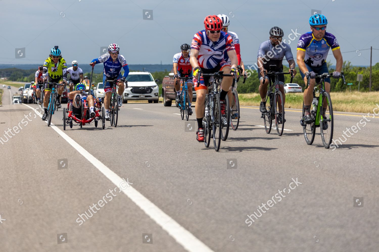 Cyclists Project Hero Seen They Participate Editorial Stock Photo ...