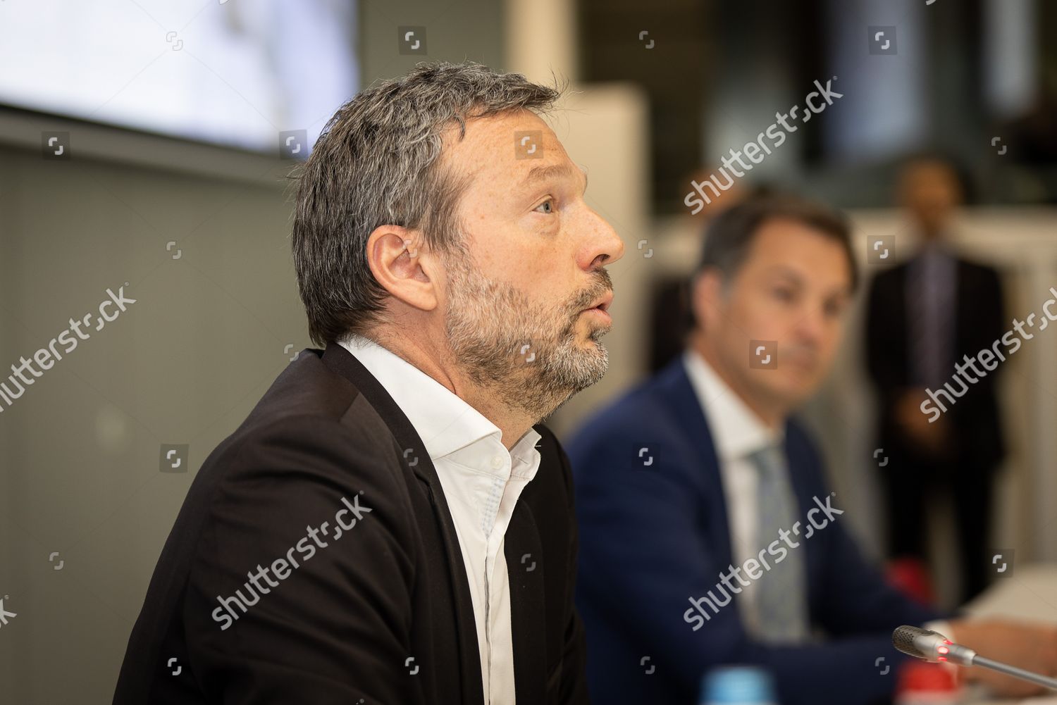 National Bank Bnbnbb Governor Pierre Wunsch Editorial Stock Photo ...