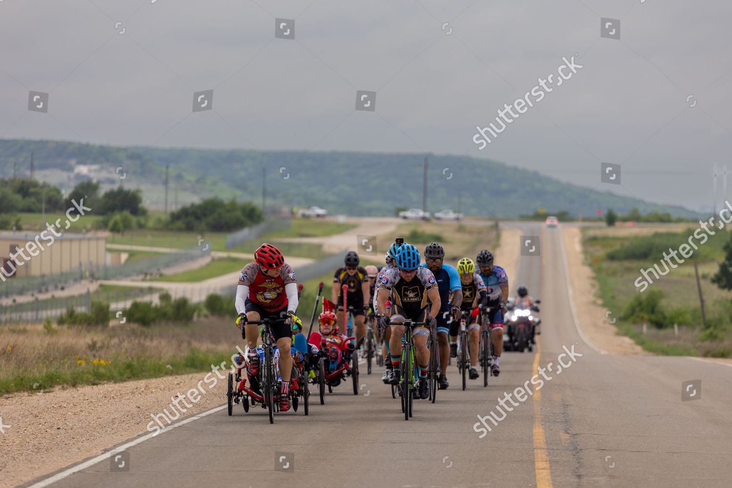 Cyclists Project Hero Seen They Participate Editorial Stock Photo ...