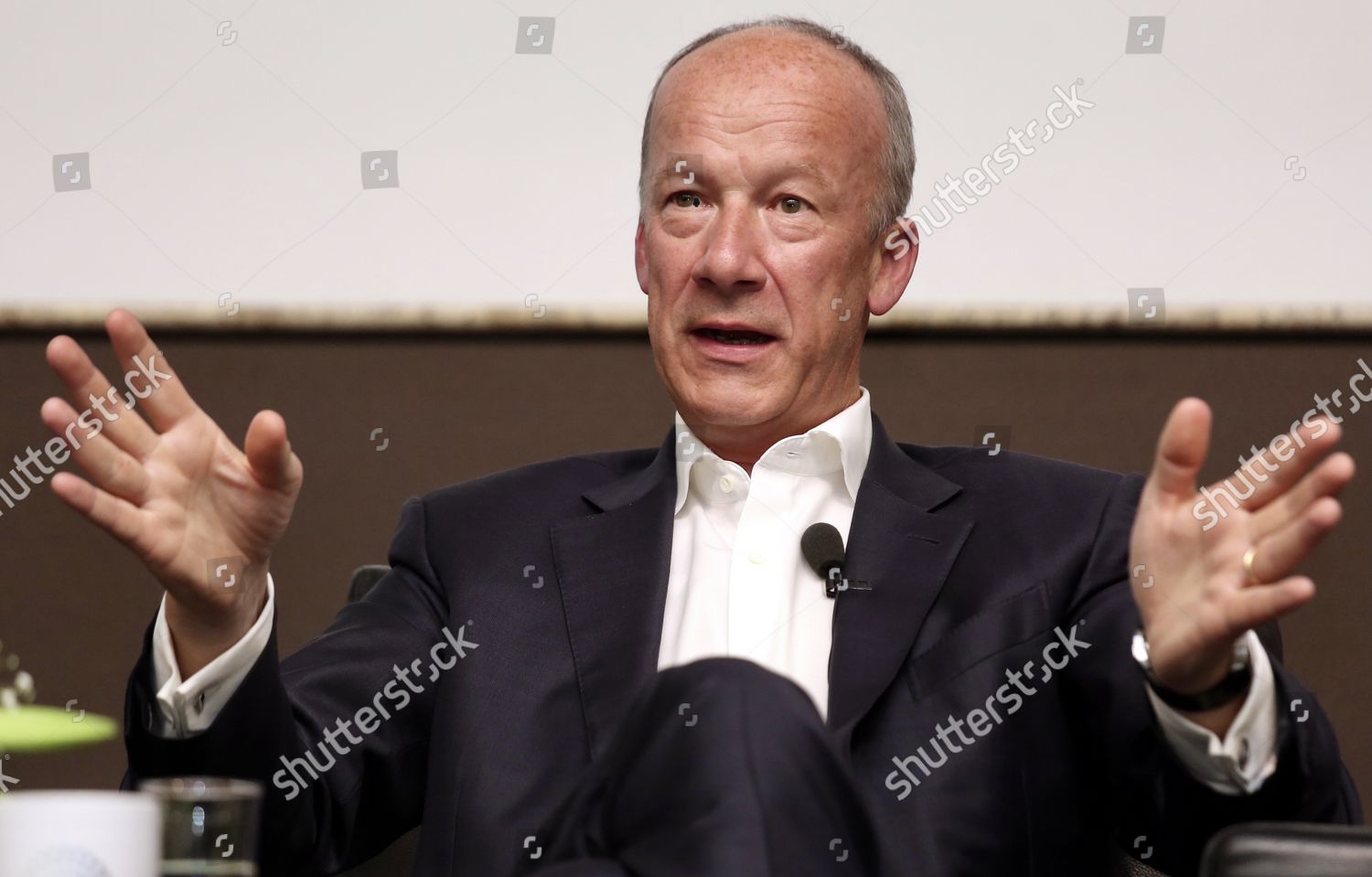 Wipro Ceo Thierry Delaporte Speaks Companys Editorial Stock Photo ...