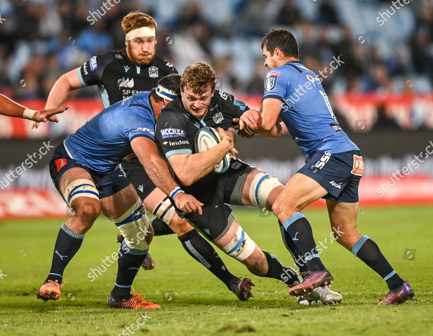 Marcell Coetzee Captain Vodacom Bulls Tackling Editorial Stock Photo ...