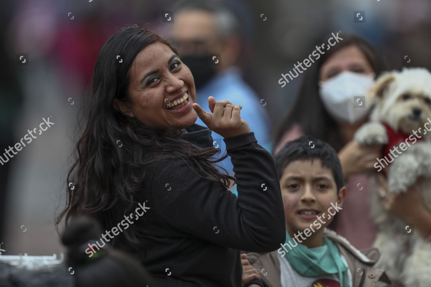 Group People Without Masks Walk Through Editorial Stock Photo - Stock ...