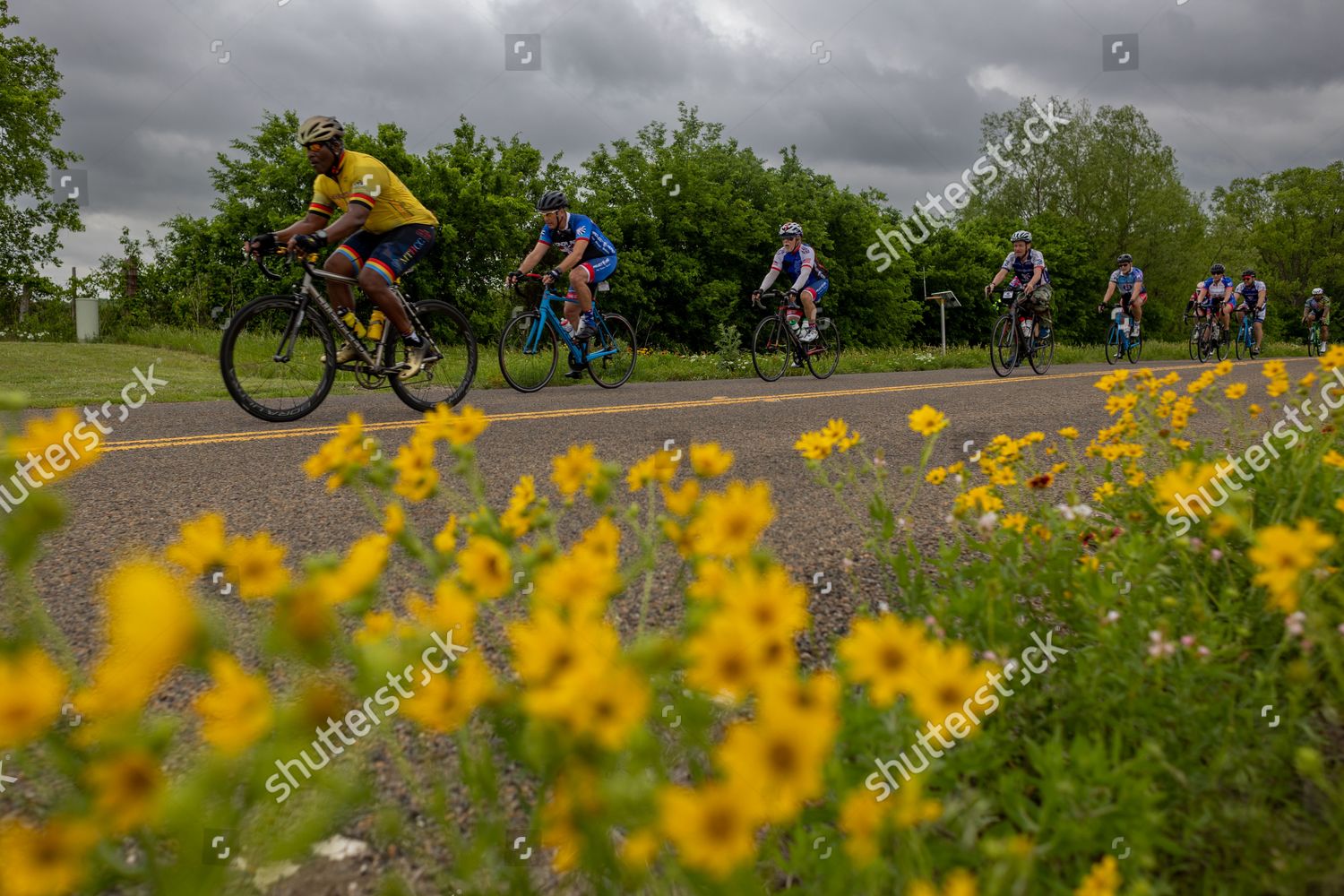 Cyclists Project Hero Seen They Participate Editorial Stock Photo ...