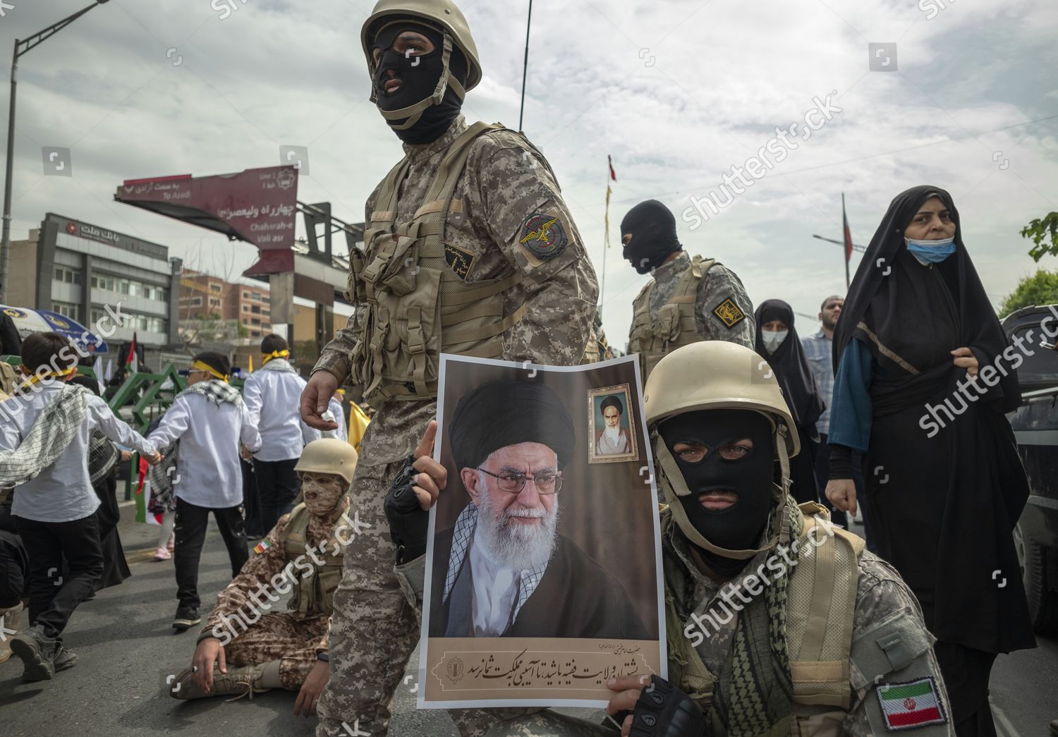 Islamic Revolutionary Guard Corps Irgc Military Editorial Stock Photo ...