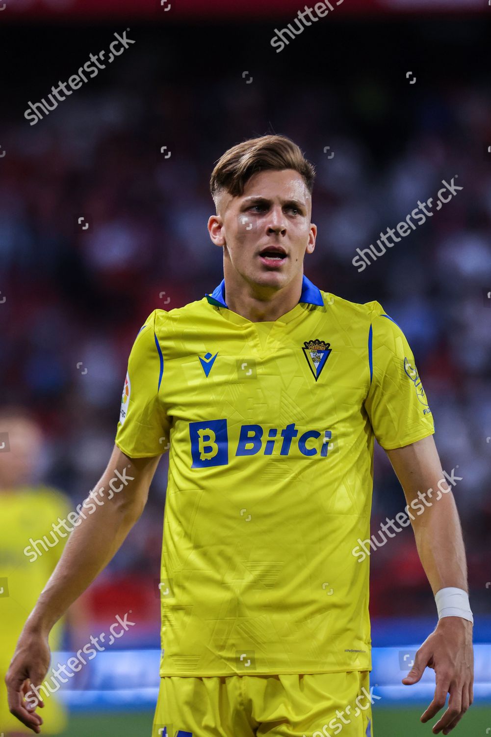 Ivan Alejo Cadiz Cf Action During Editorial Stock Photo - Stock Image ...