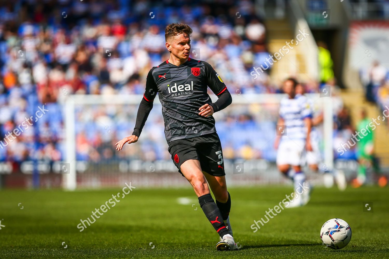 West Bromwich Albions Conor Townsend Plays Editorial Stock Photo ...