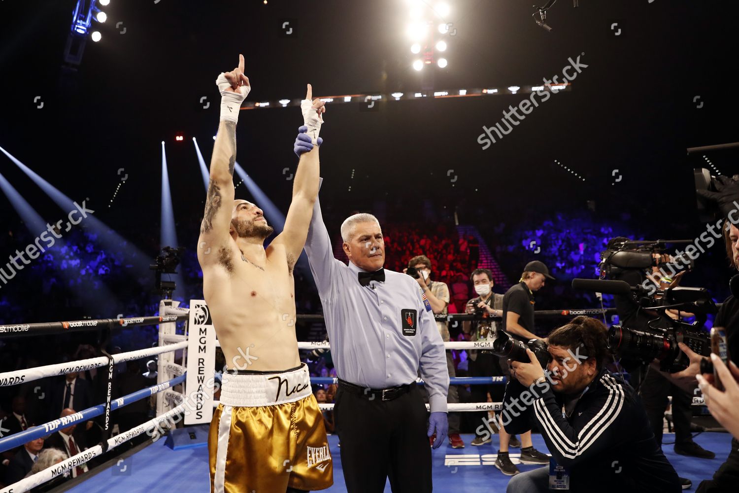 Us Boxer Nico Ali Walsh L Editorial Stock Photo - Stock Image ...
