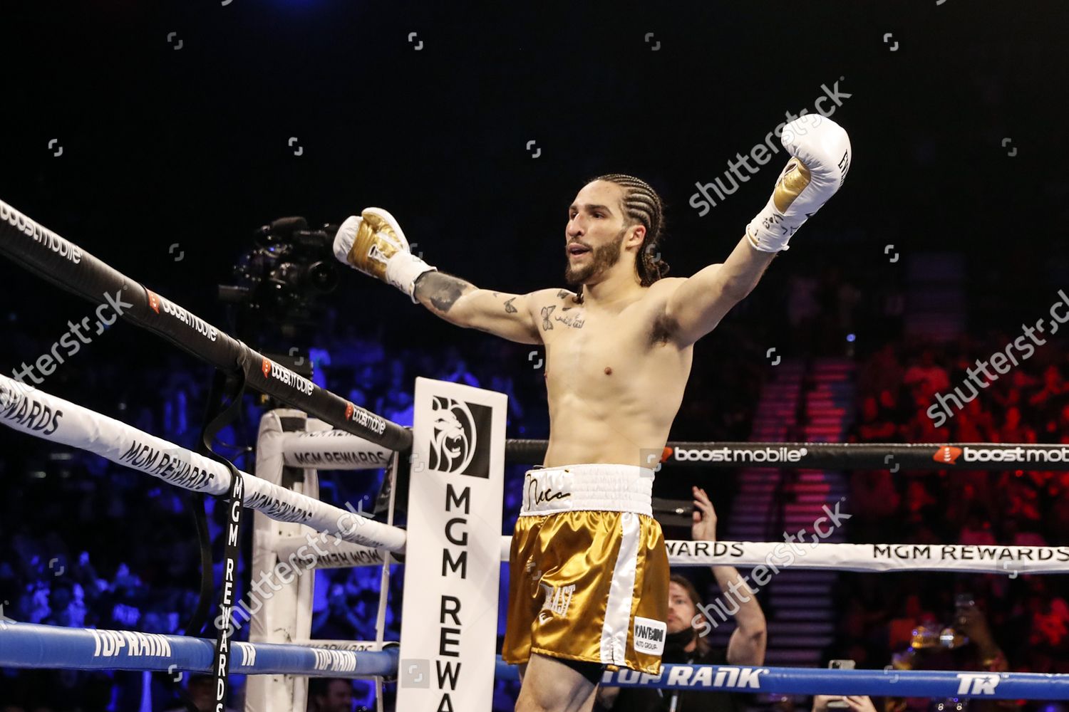 Us Boxer Nico Ali Walsh Muhammad Editorial Stock Photo - Stock Image ...