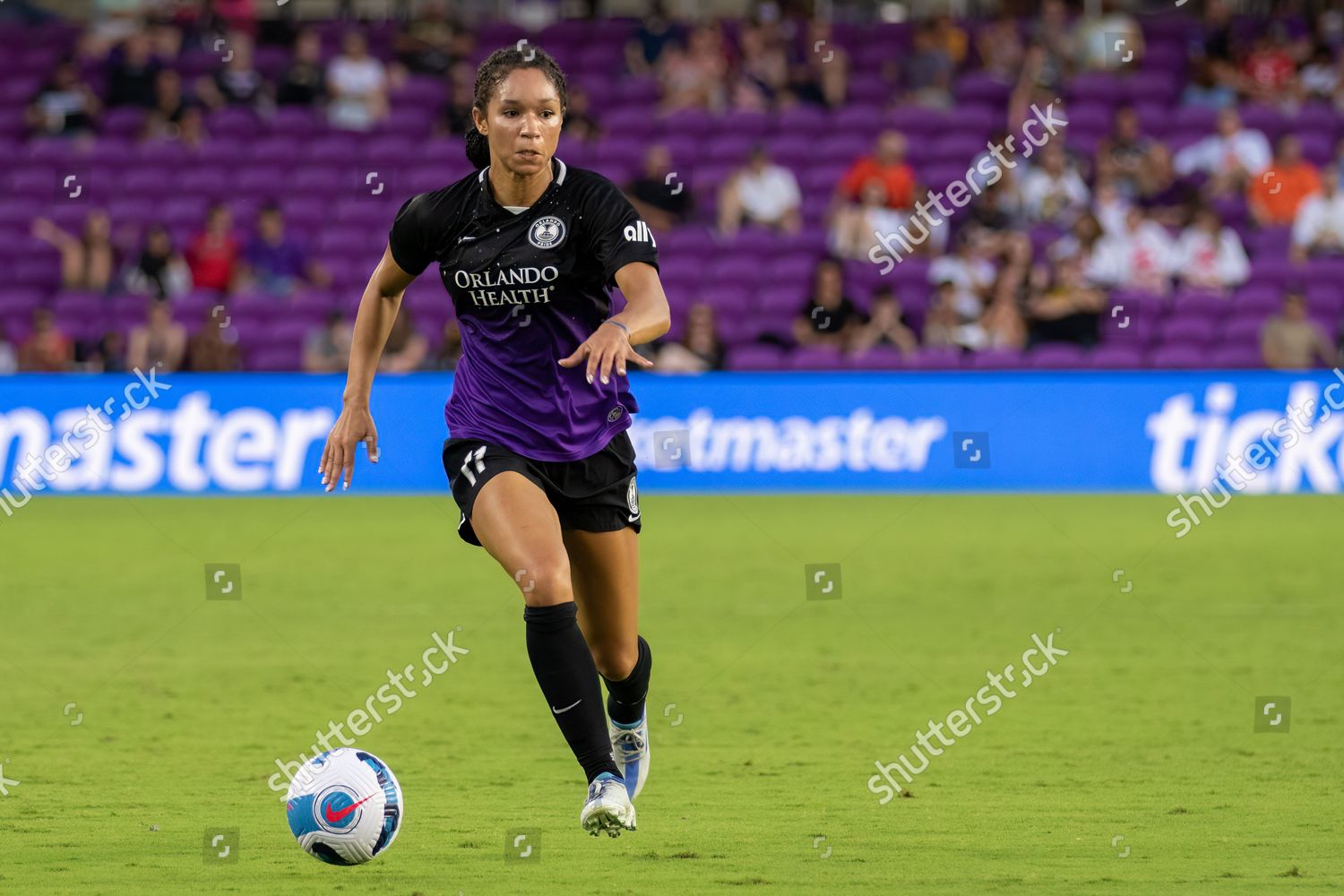 Darian Jenkins 11 Orlando Pride Dribbles Editorial Stock Photo - Stock ...