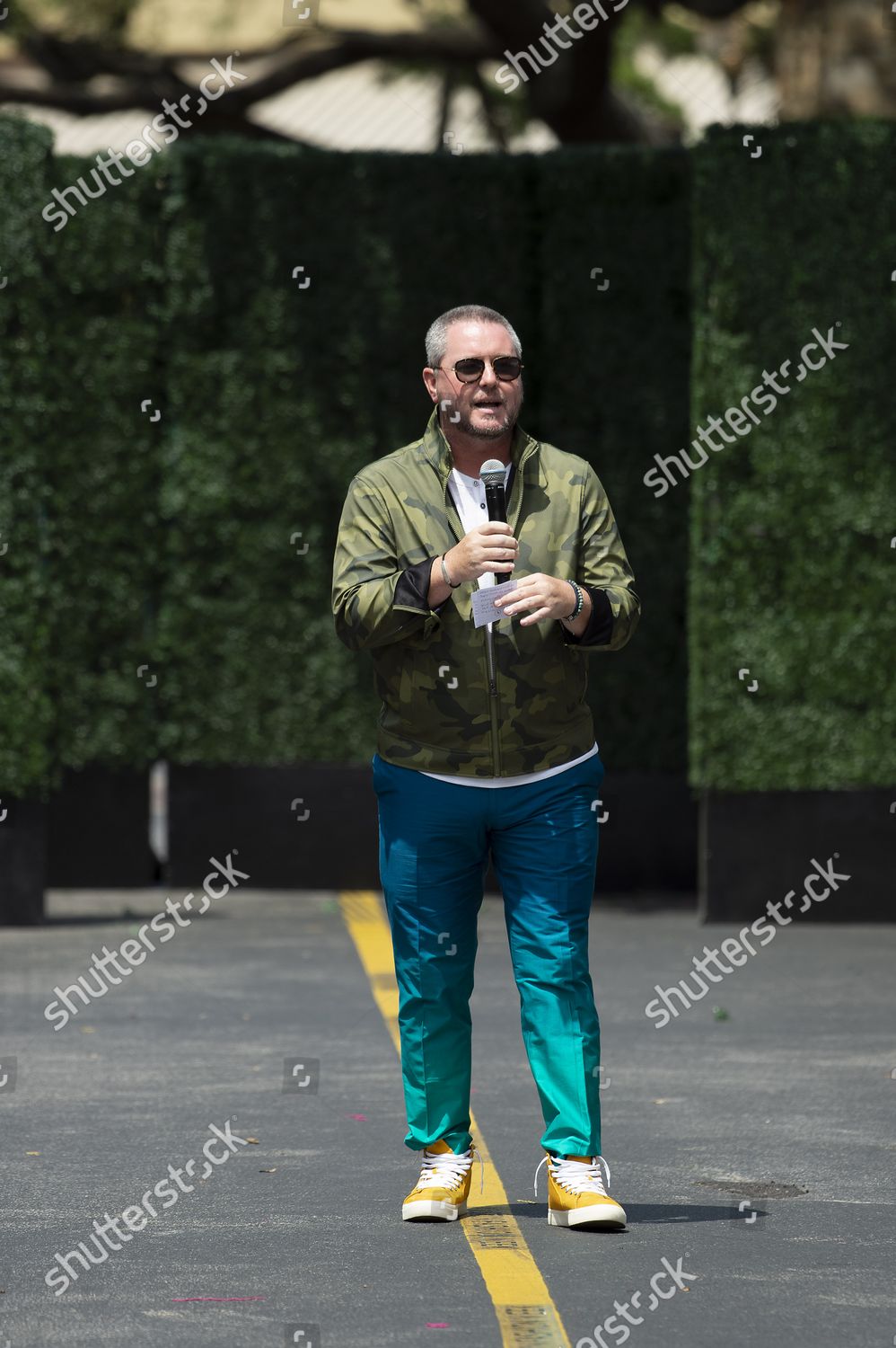 Matt Swinney Founder Austin Fashion Week Editorial Stock Photo - Stock ...