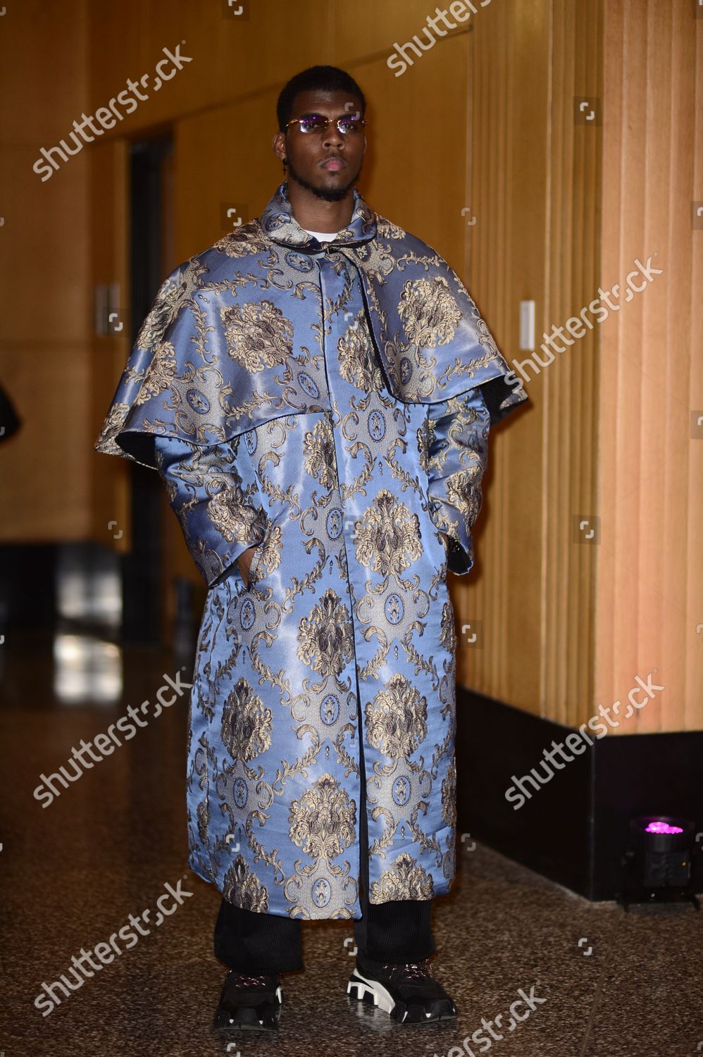Lionel Nichols Wearing Mario Lee Coat Editorial Stock Photo - Stock ...