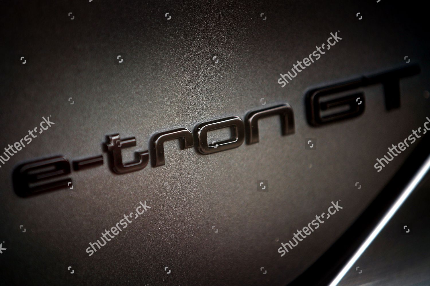 Etron Gt Logo Seen On Audi Editorial Stock Photo - Stock Image ...